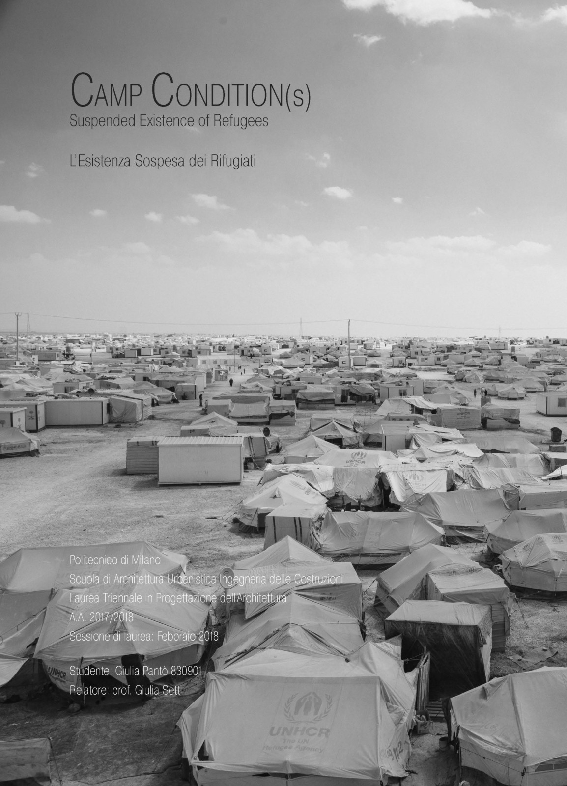 Setti, Giulia – Progettazione dell'Architettura